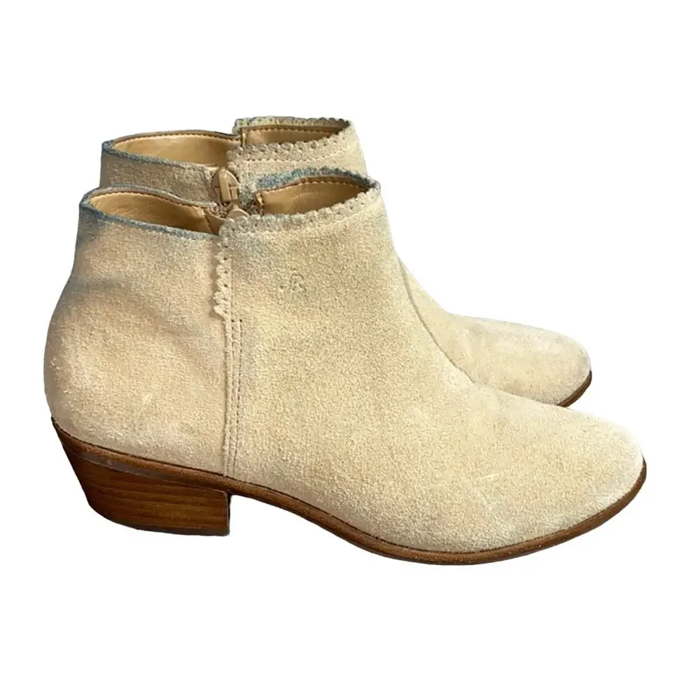 Jack Rogers | Shoes | Jack Rogers Bailee Leather Suede Tan Booties 6m ...